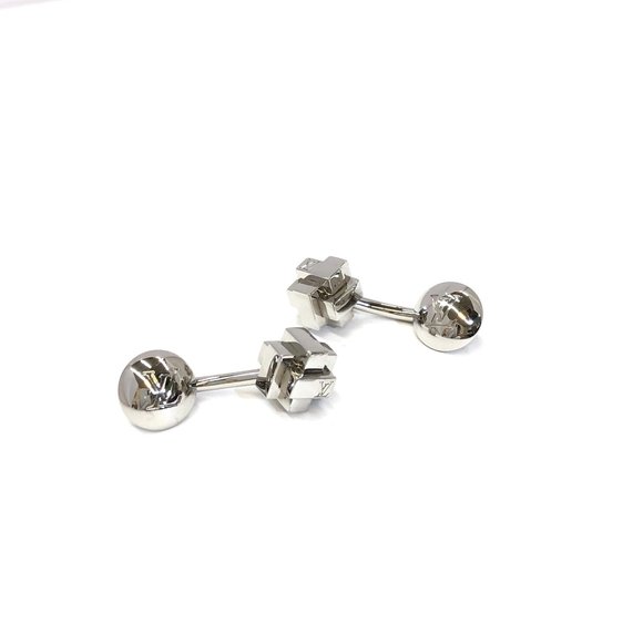 Louis Vuitton | Accessories | Louis Vuitton Cufflinks M629 Pateki Knot ...